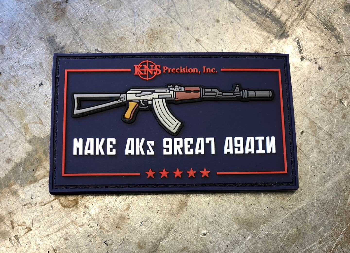 KNS PRECISION: MAKGA MORALE PATCHES