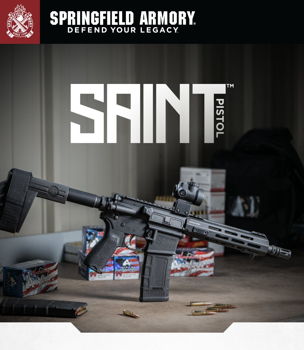 SPRINGFIELD ARMORY: SAINT PISTOL IN 300 BLACKOUT