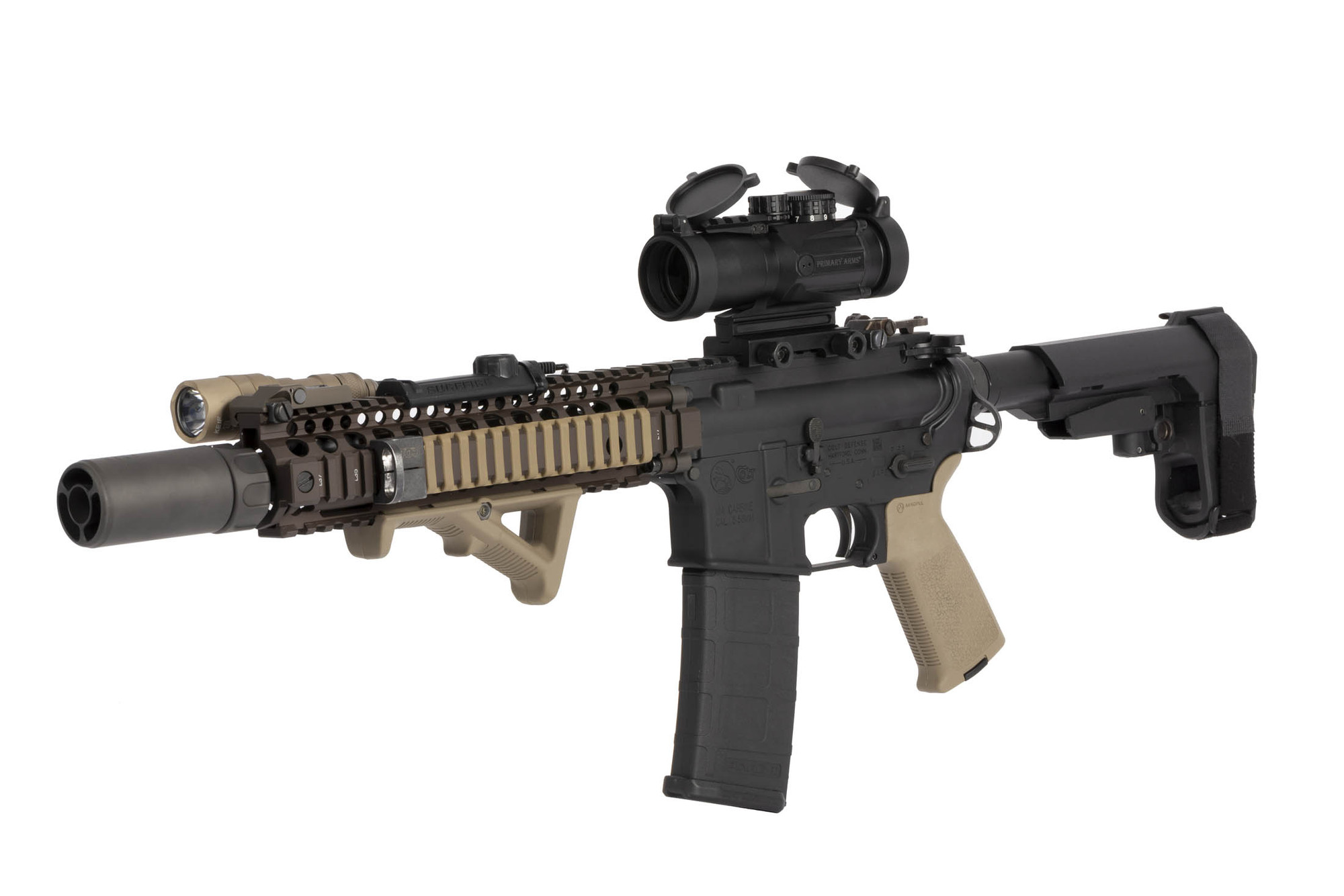 PRIMARY ARMS GEN II 3X COMPACT PRISM SCOPE ILLUMINATED ACSS CQB-M2 5.56 ...