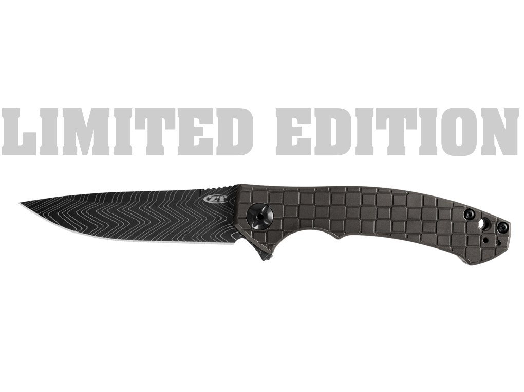 ZERO TOLERANCE KNIVES SHOWS OFF LIMITED EDITION 0450FCDAM FOLDER!!!