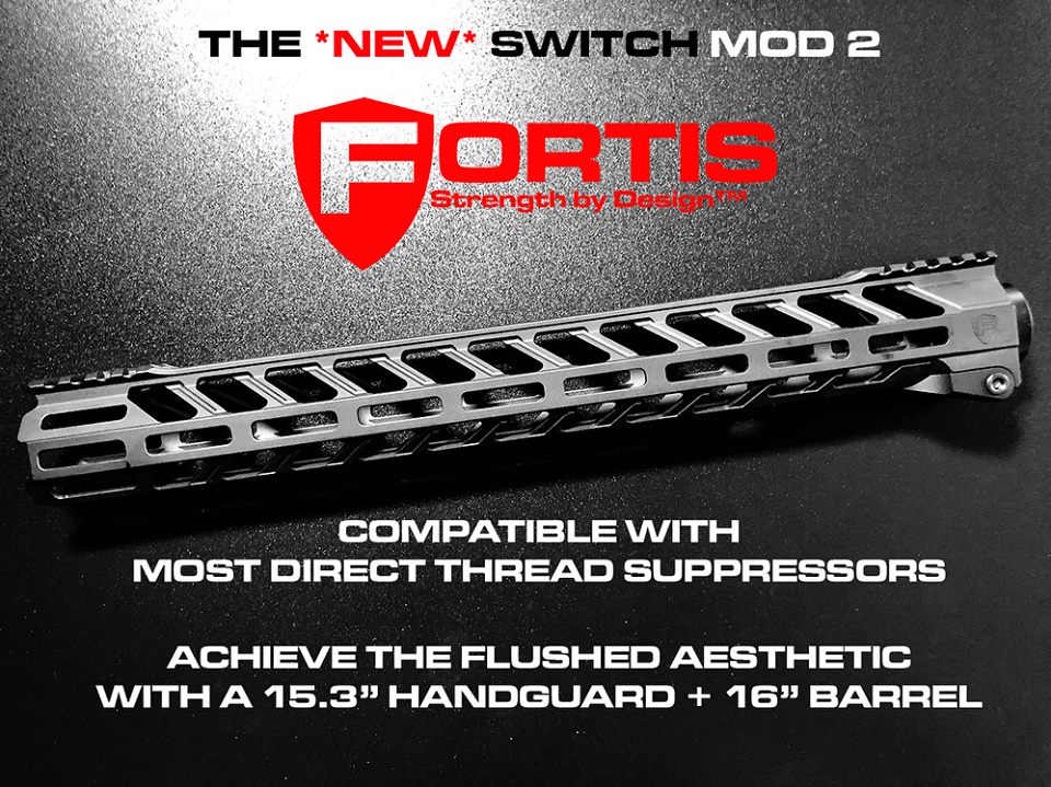 FORTIS MANUFACTURING DEBUTS THE SWITCH MOD 2 RAIL