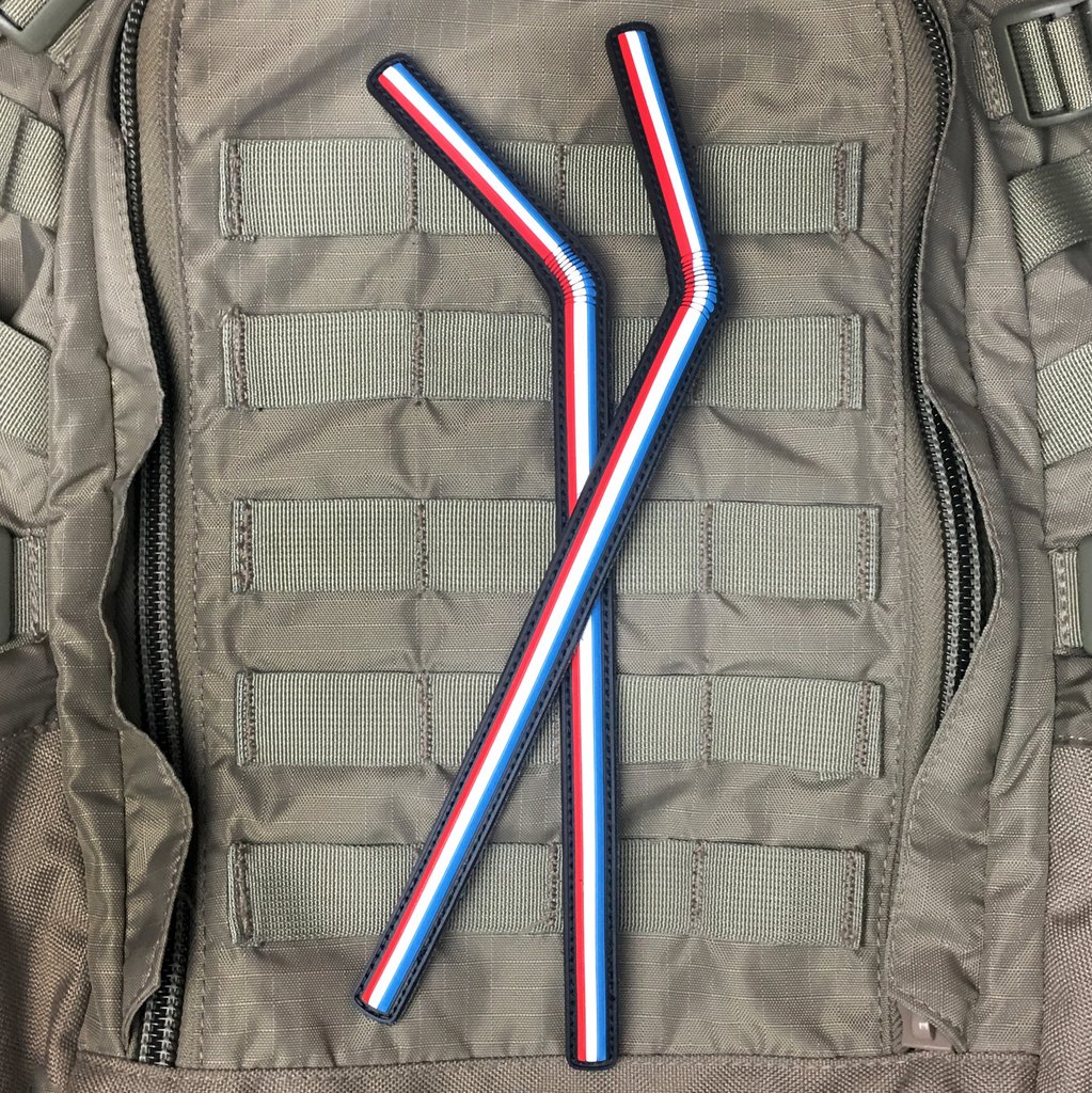 VIOLENT LITTLE MACHINE SHOP DEBUTS PLASTIC STRAW MORALE PATCH