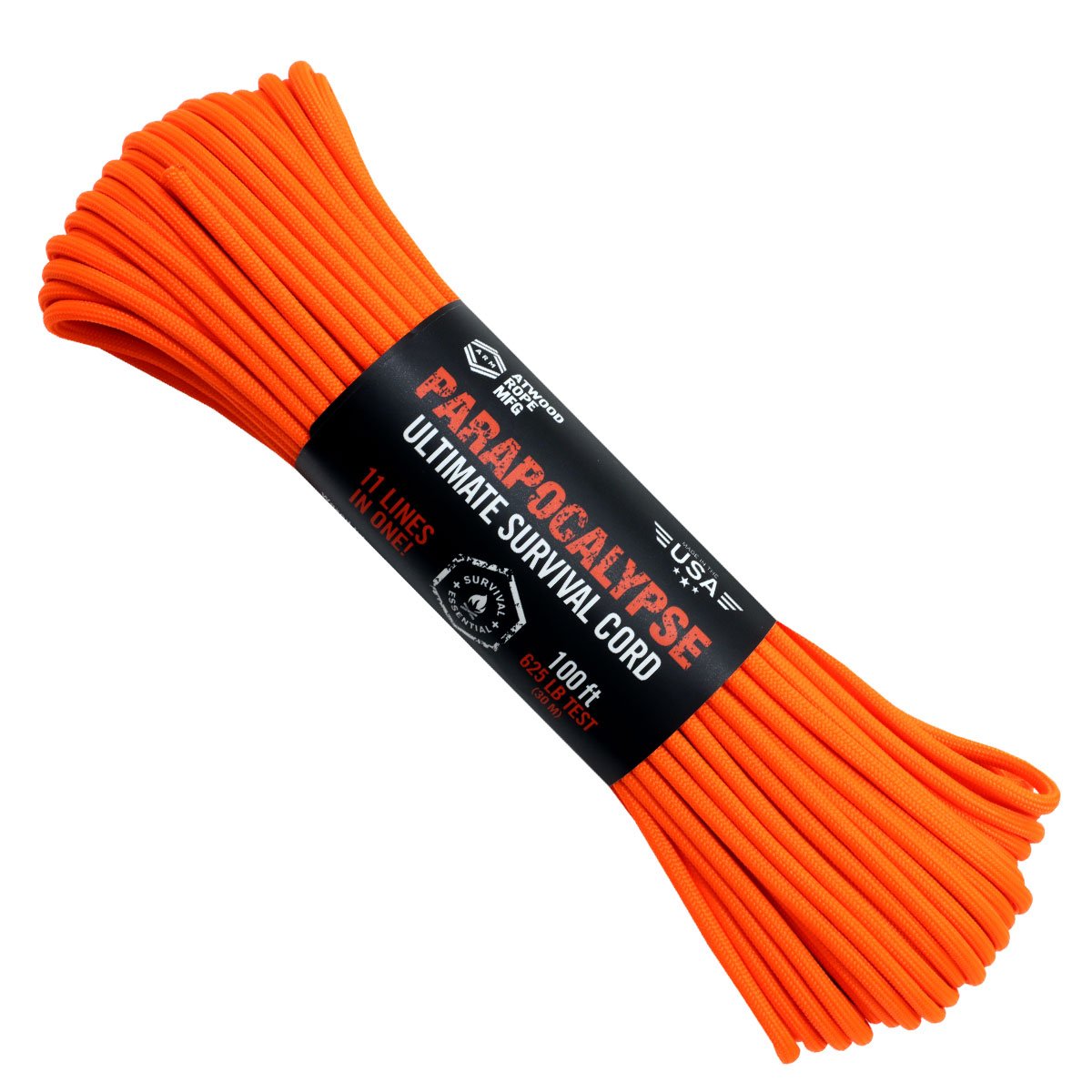 ATWOOD ROPE MFG:PARAPOCALYPSE THE ULTIMATE SURVIVAL CORD, BEYOND BASIC ...