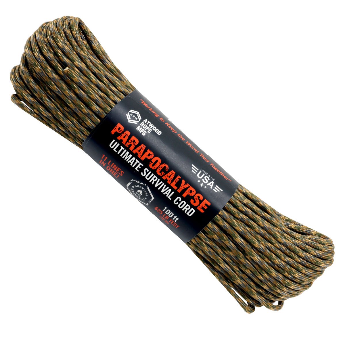 ATWOOD ROPE MFG:PARAPOCALYPSE THE ULTIMATE SURVIVAL CORD, BEYOND BASIC ...