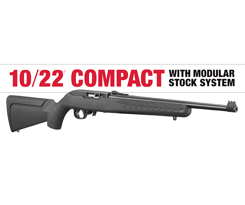 RUGER ADDS TO ITS 10/22 SERIES OF RIFLES WITH THE 10/22 COMPACT!!!
