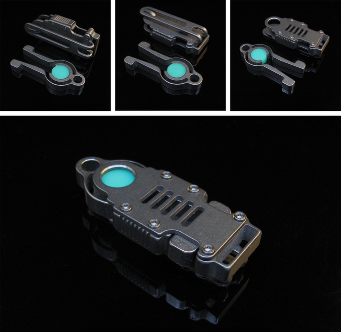 GAMBLEMADE DEBUTS THE ULTRA LINK- A QUICK RELEASE TITANIUM KEYCHAIN