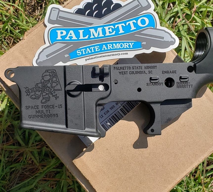PALMETTO STATE ARMORY DEBUTS NEW " SPACE FORCE" AR-15 LOWER RECEIVERS
