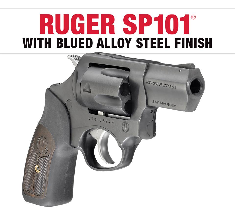 RUGER LAUNCHES FIRST BLUED ALLOY SP101 MODEL!