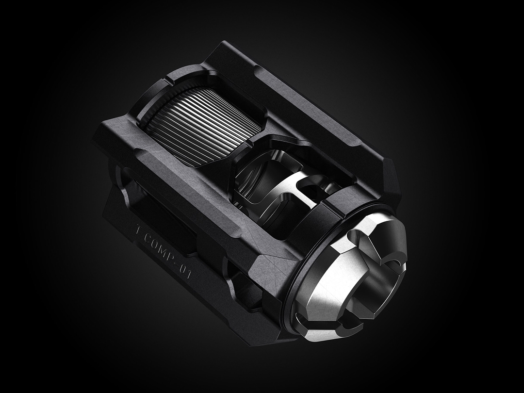 TYRANT DESIGN CNC SNEAK PEEK OF THEIR NEW V13 GLOCK COMPENSATOR