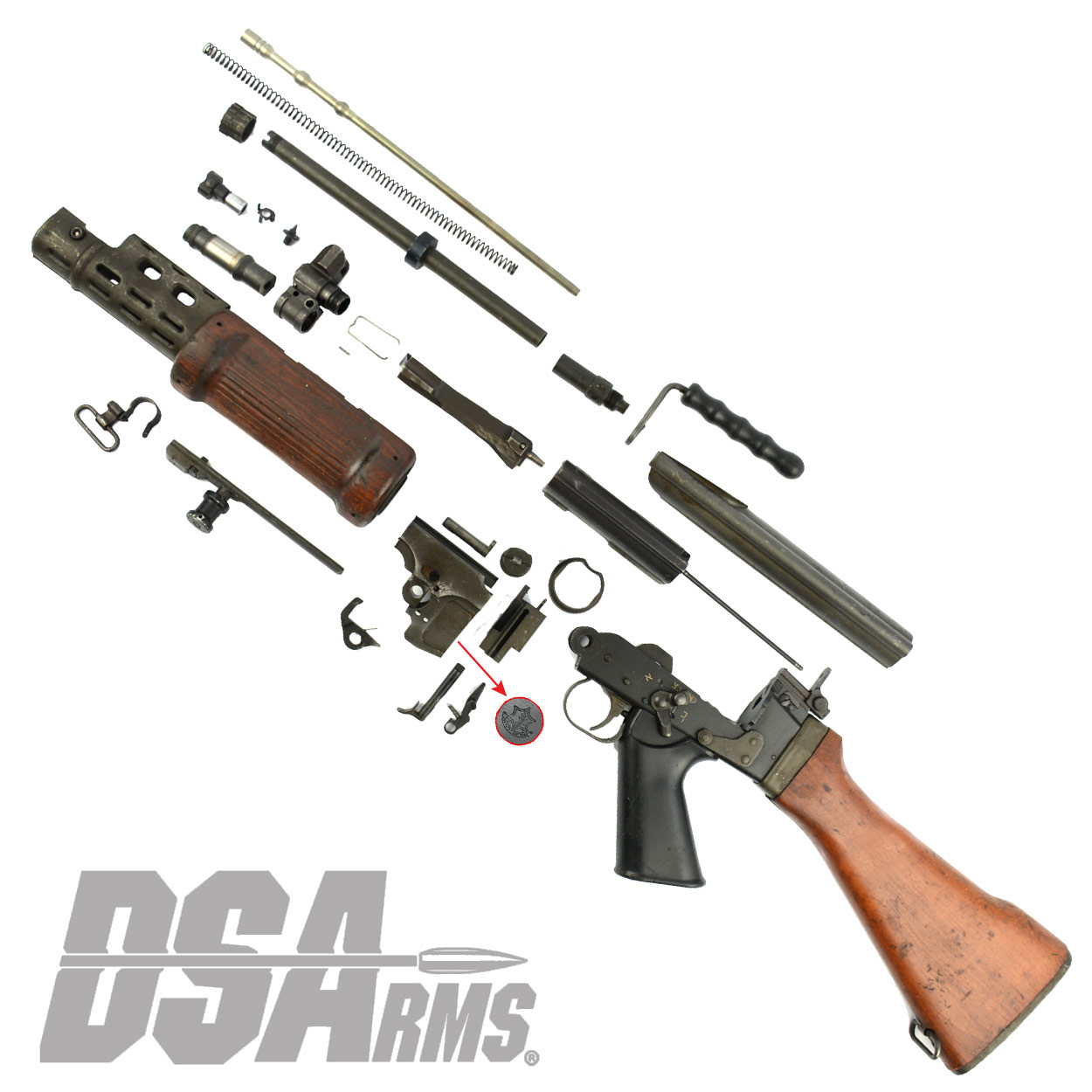 DS ARMS ROLLS OUT ISRAELI LIGHT BARREL PATTERN COMPLETE FAL PARTS KITS!!!!