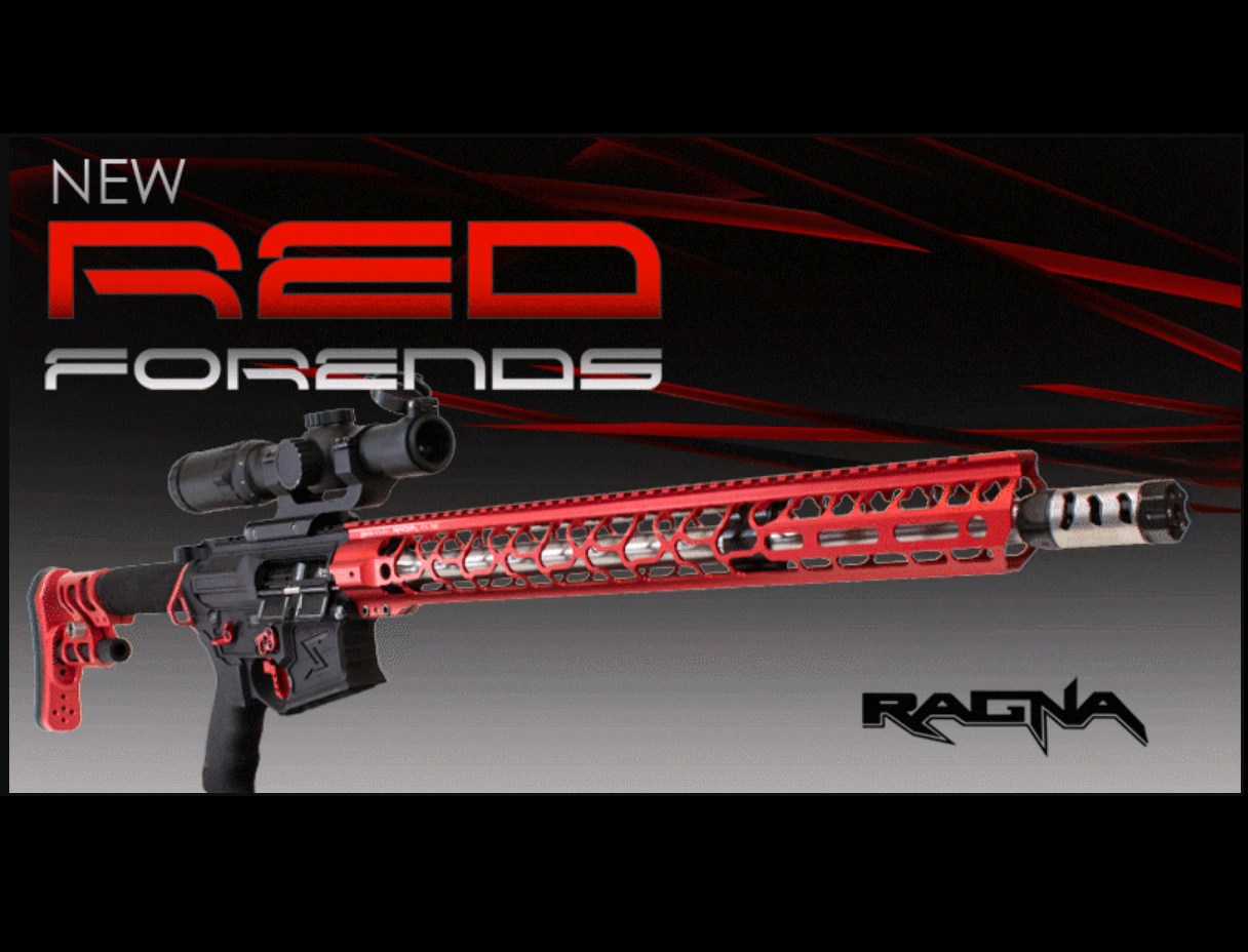 ODIN WORKS RELEASES NEW RED ANODIZED RAGNA AND O2 LITE FORENDS!!