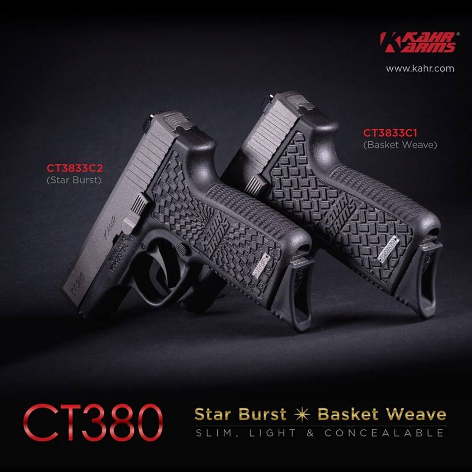 KAHR FIREARMS ADDS NEW LIMITED EDITION CT380 MODELS!!