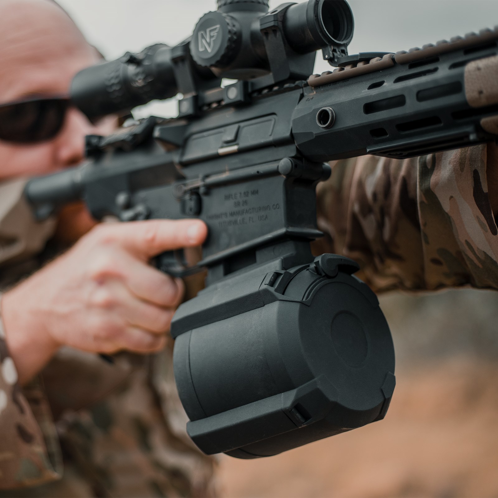 MAGPUL INDUSTRIES ANNOUNCES NEW PMAG D-50 LR/SR GEN M3 DRUM MAGAZINE