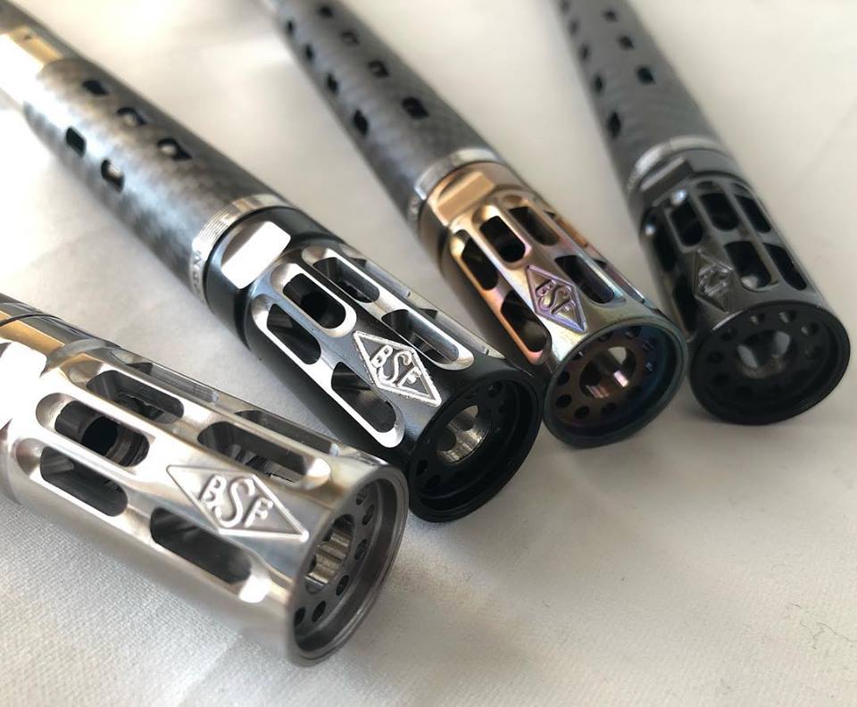 BSF BARRELS SHOWS OFF NEW FLUTED COMPENSATOR!!!