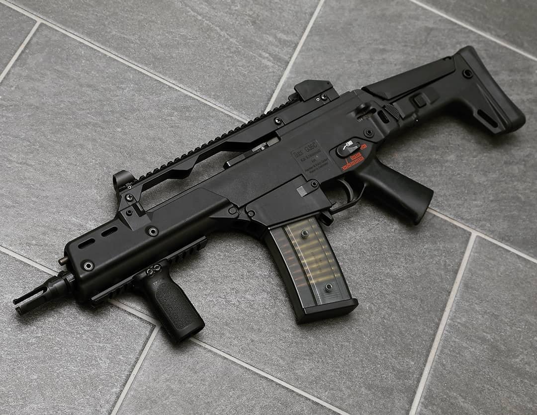 DAN HAGA DESIGNS SHOWS SUPPORT FOR THE HK G36 WITH NEW BUSHMASTER ACR ...