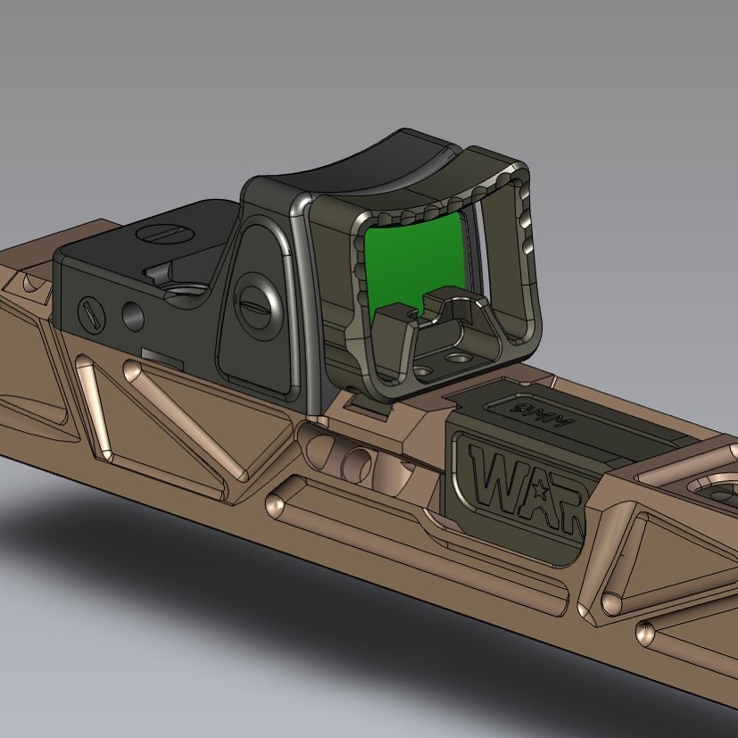 WEAPONS ARMAMENT RESEARCH SHOWS THE WAR RMR-G A GUARD FOR YOUR TRIJICON RMR