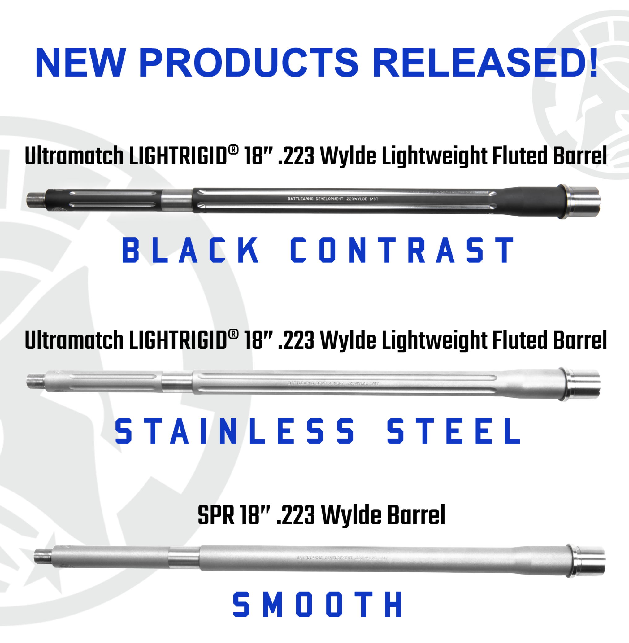 BATTLE ARMS DEVELOPMENT ADDS TO THEIR BARREL LINE WITH 3 NEW MODELS IN ...