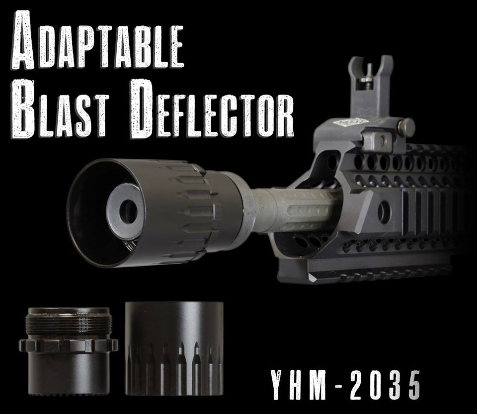 YANKEE HILL MACHINE ANNOUNCES THE NEW ADAPTABLE BLAST DEFLECTOR
