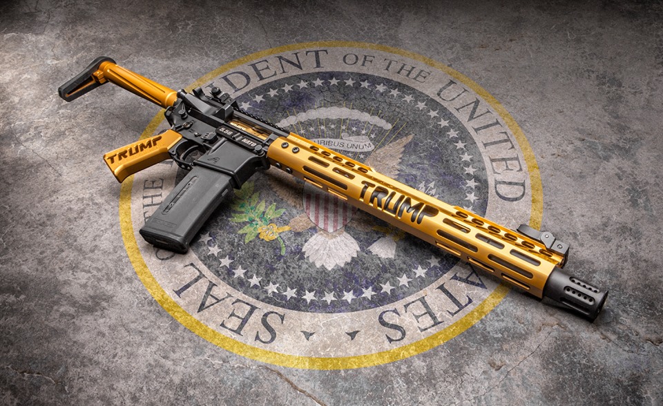 GUNTEC USA ANNOUNCES GEN 2 TRUMP MAGA SERIES AR15 FURNITURE SET!!!