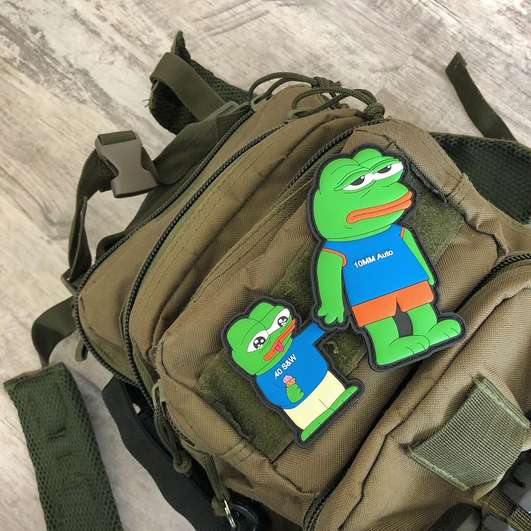 STICKTHISON DEBUTS NEW SAD PEPE MORALE PATCH SET!