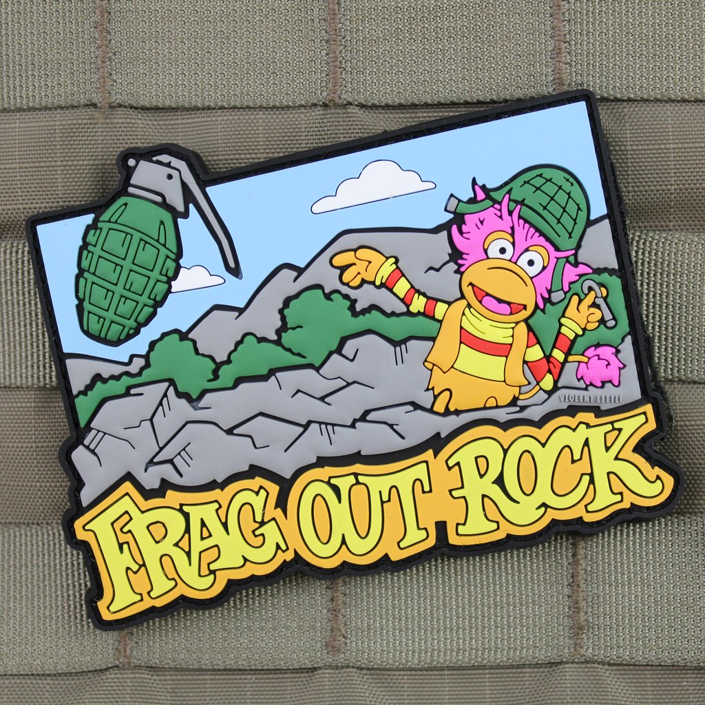 VIOLENT LITTLE MACHINE SHOP DEBUTS NEW "FRAG OUT ROCK" MORALE PATCH
