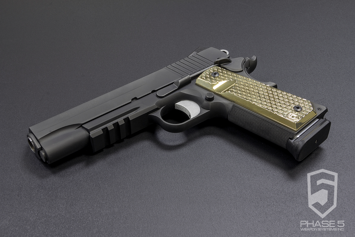 PHASE 5 WEAPON SYSTEMS UNVEILS NEW LINE OF 1911 GRIPS