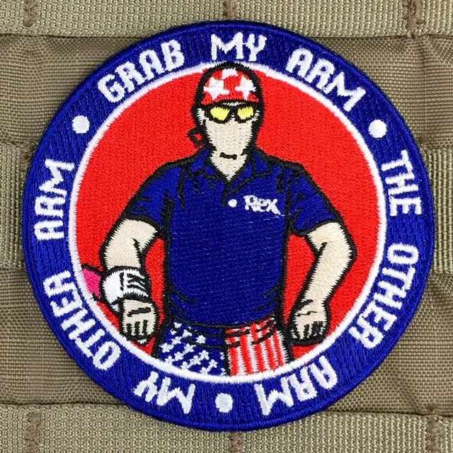 VIOLENT LITTLE MACHINE SHOP SHOWS OFF NEW REX KWON DO MORALE PATCH