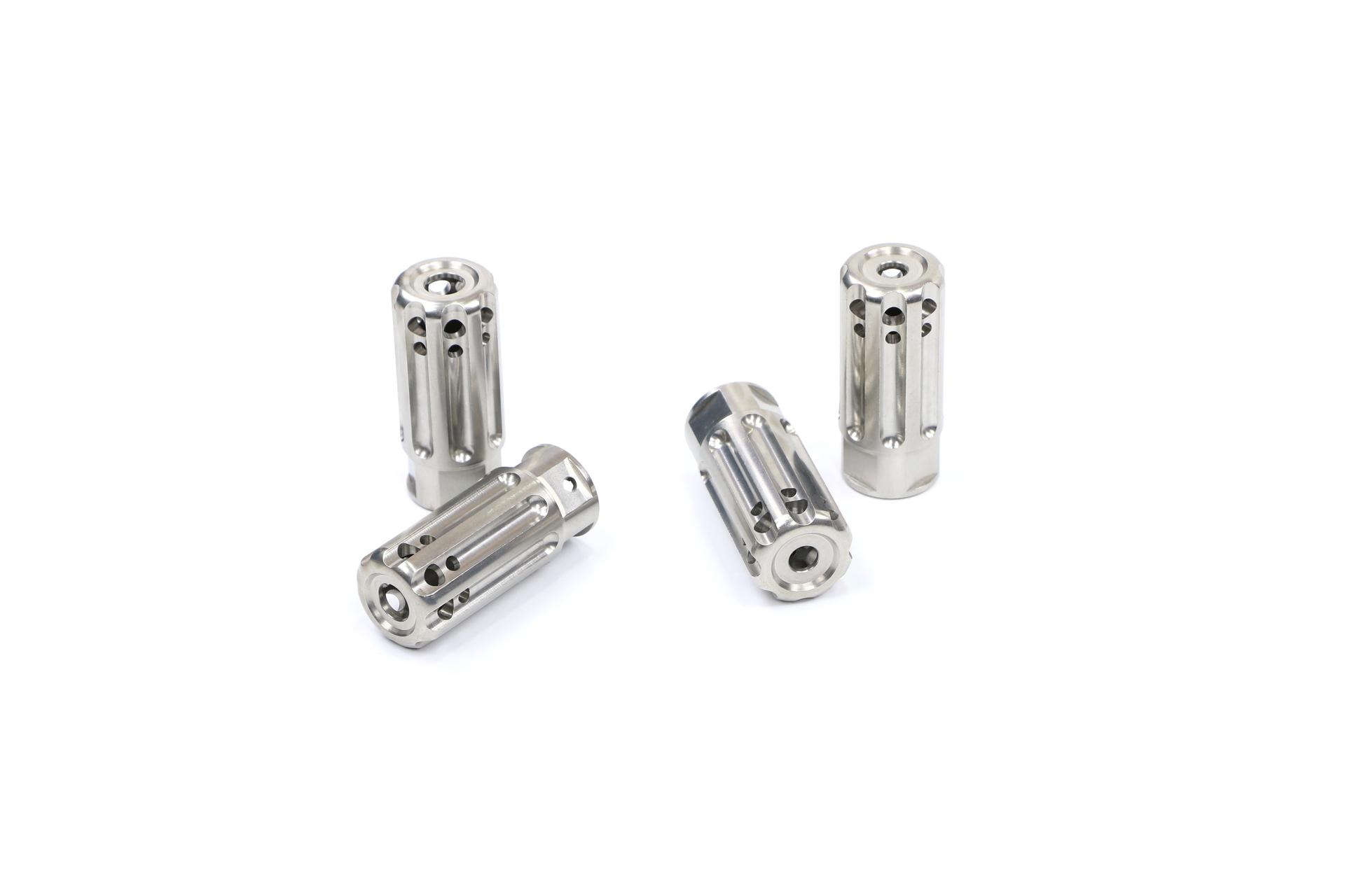 DARK HOUR DEFENSE RELEASES COMPENSATORS IN RAW WHITE STAINLESS