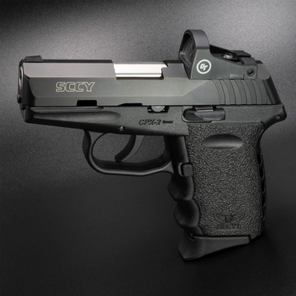 SCCY FIREARMS INTRODUCES THE CPX RED DOT SERIES OF PISTOLS.