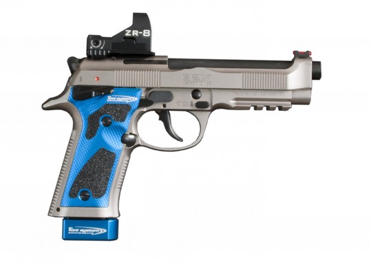TONI SYSTEM SHOWS SUPPORT FOR THE BERETTA 92X WITH NEW BILLET GRIP PANELS