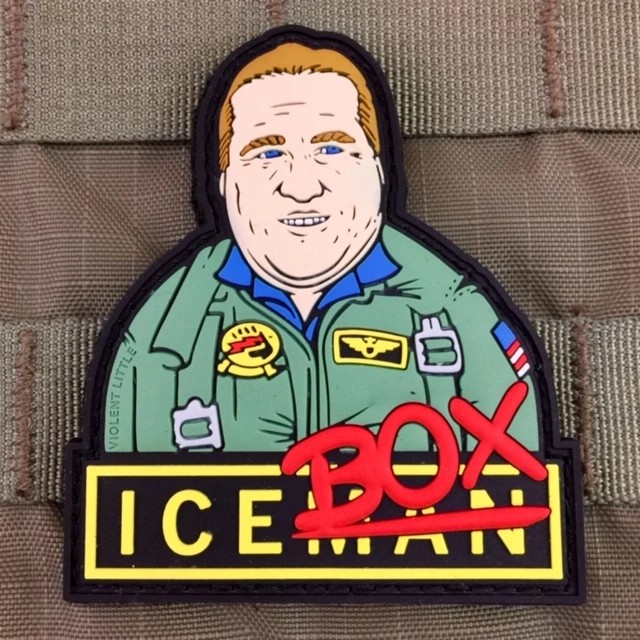 VIOLENT LITTLE MACHINE SHOP DEBUTS THE FAT ICEMAN...ICEBOX MORALE PATCH