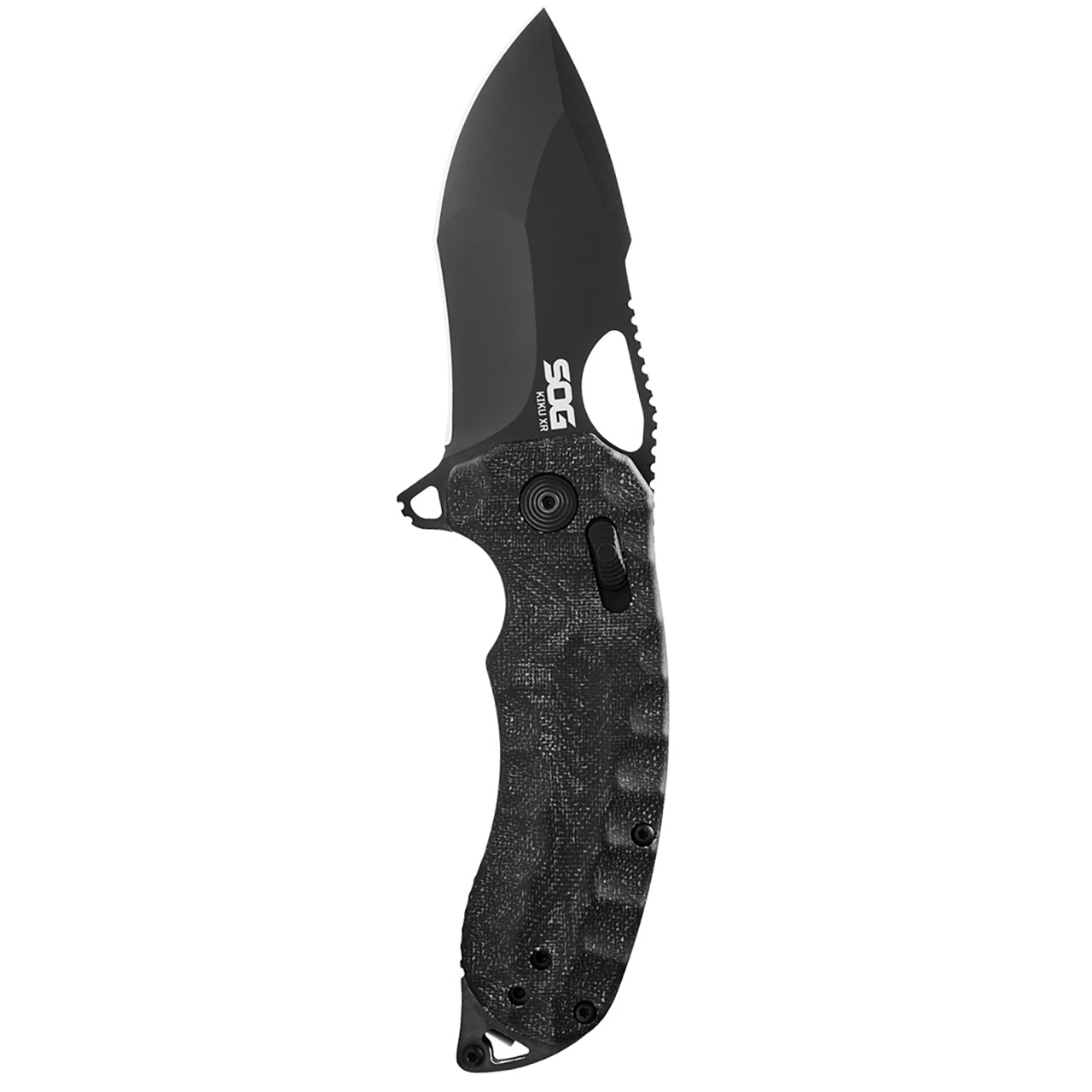 SOG KNIVES DEBUTS THE KIKU XR BLACKOUT FOLDER KNIFE