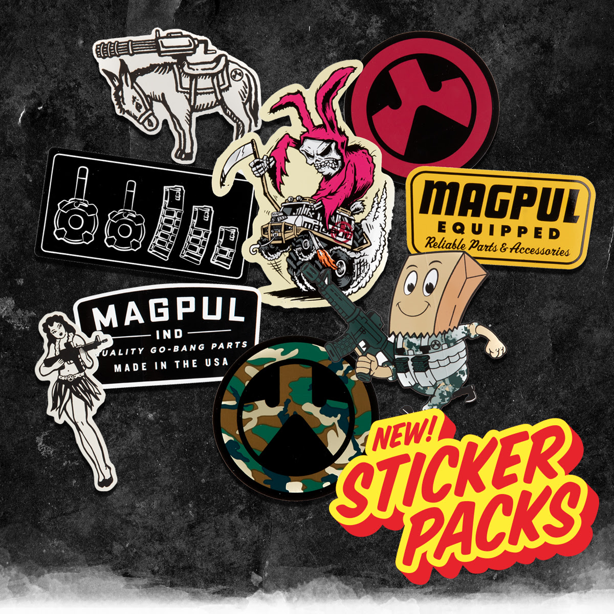MAGPUL INDUSTRIES RELEASES NEW MAGPUL STICKER PACKS