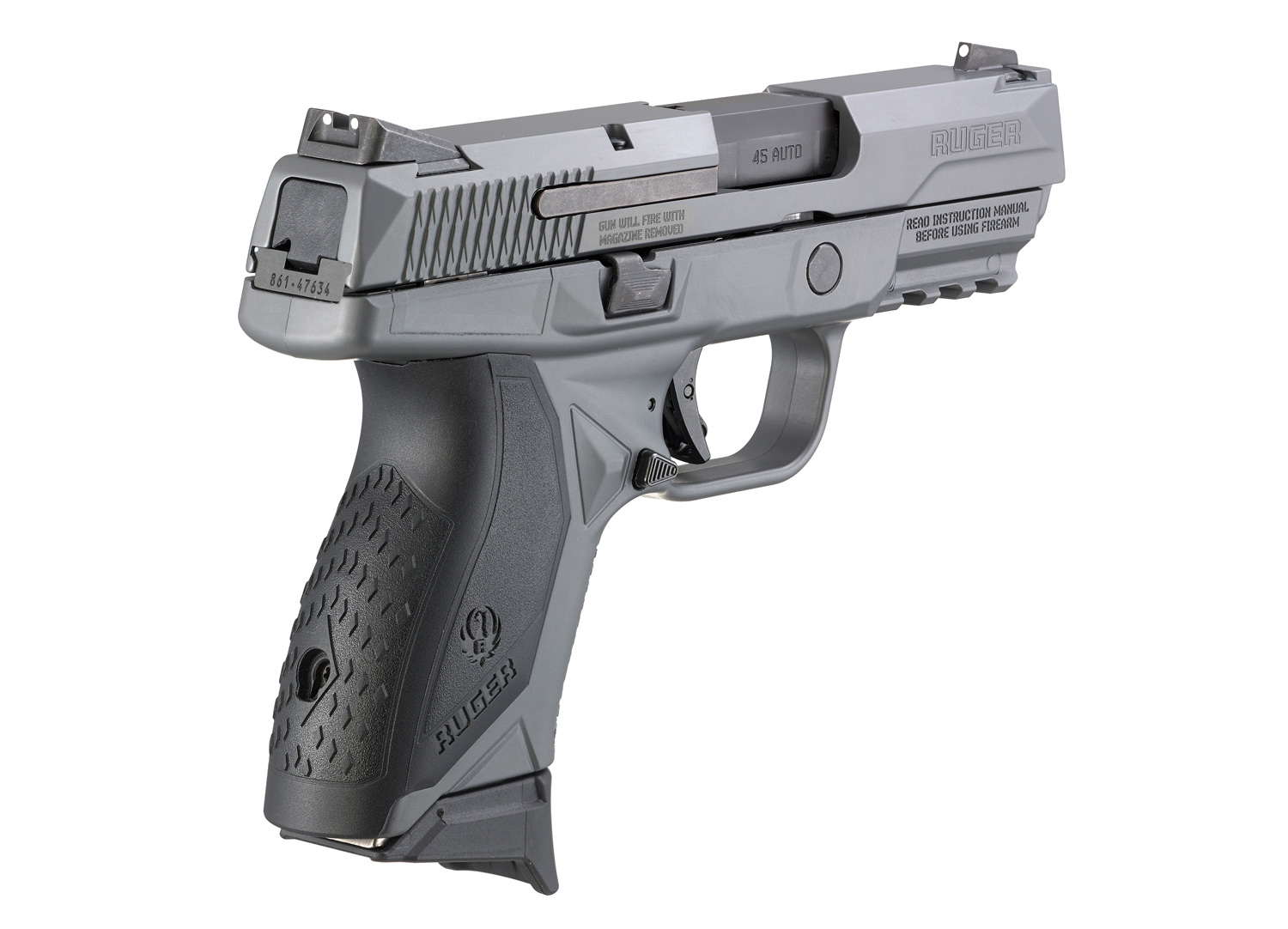 RUGER SHOWS OFF NEW RUGER AMERICAN COMPACT IN GRAY