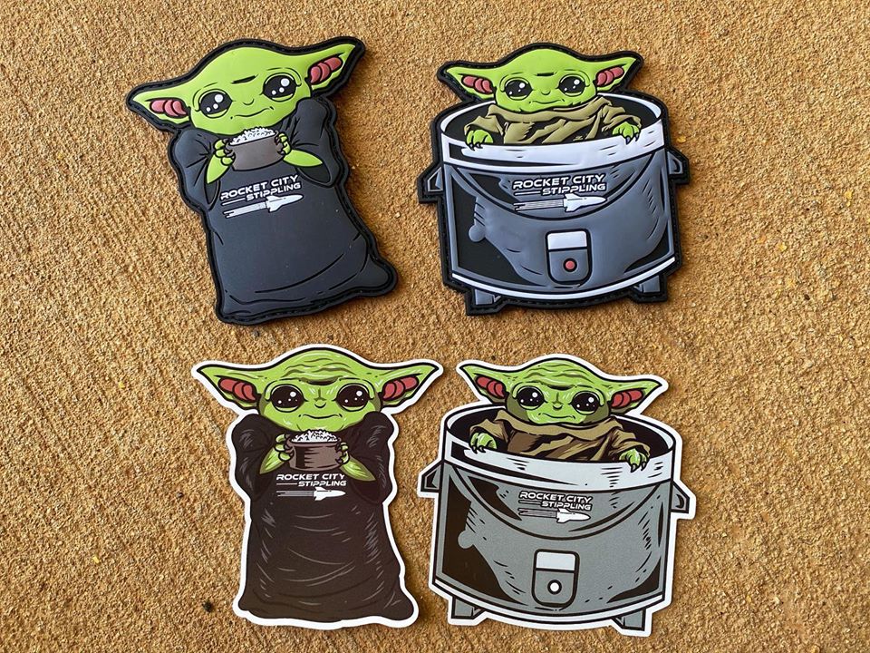 ROCKET CITY STIPPLING RELEASES NEW STICKERS AND MORALE PATCHES