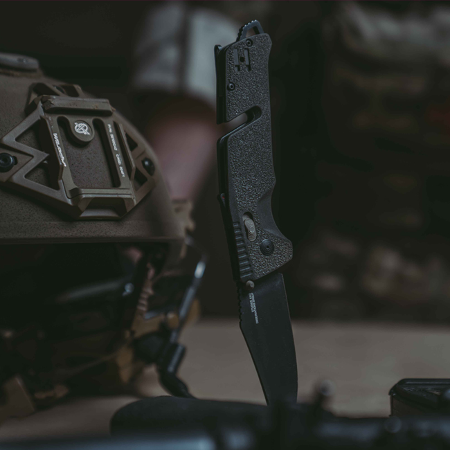 SOG KNIVES RELEASES THE TRIDENT AT FOLDER KNIFE SERIES
