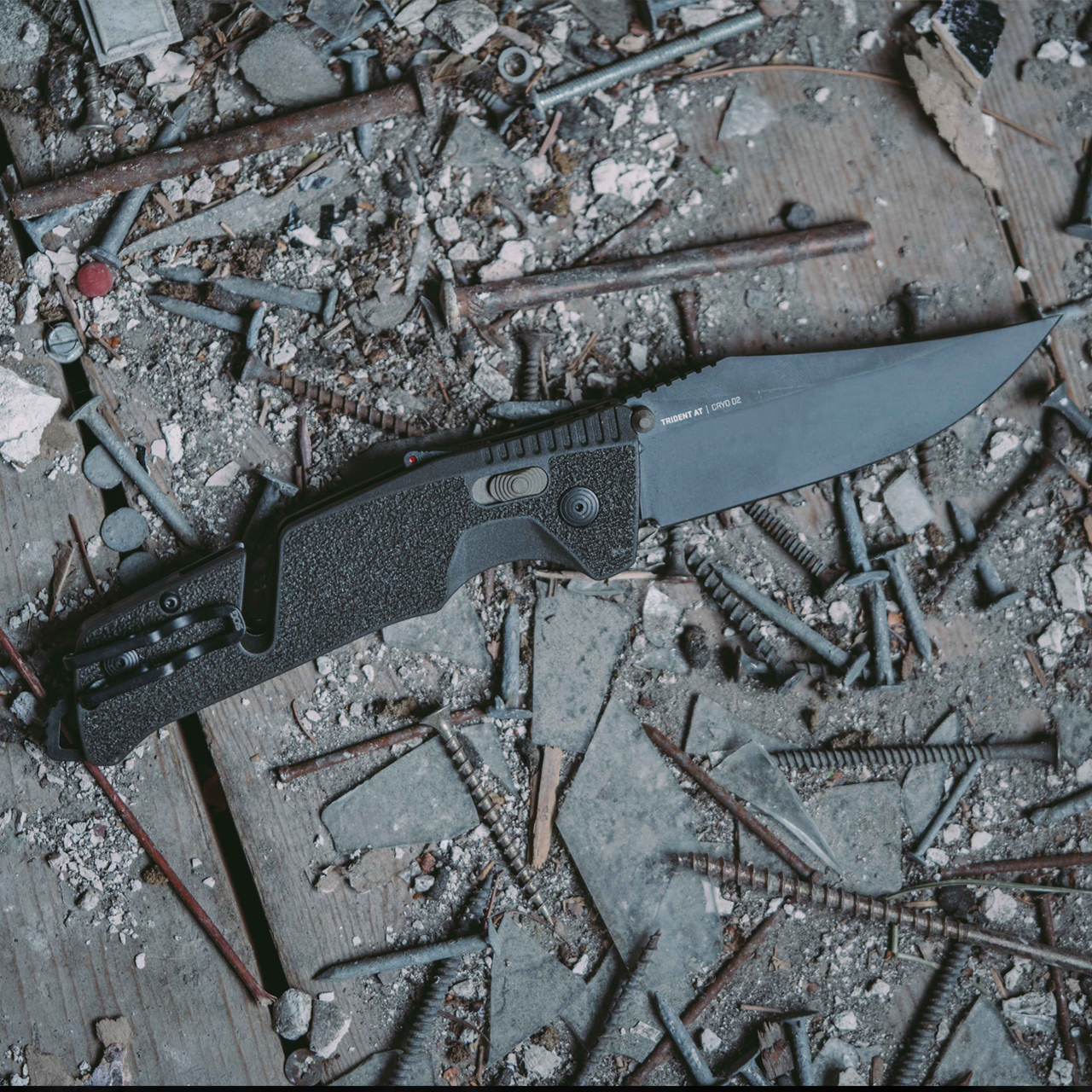 SOG KNIVES RELEASES THE TRIDENT AT FOLDER KNIFE SERIES