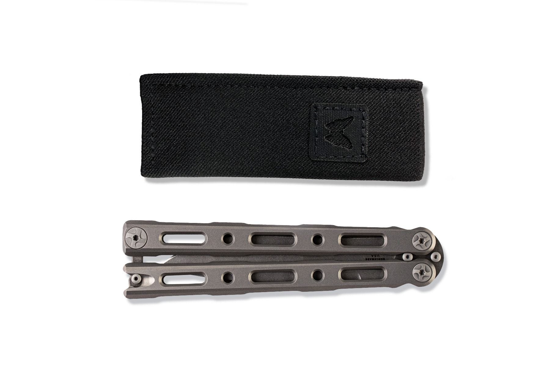 THE BENCHMADE KNIFE COMPANY SHOWS OFF NEW BILLET TITANIUM BALI-SONG ...