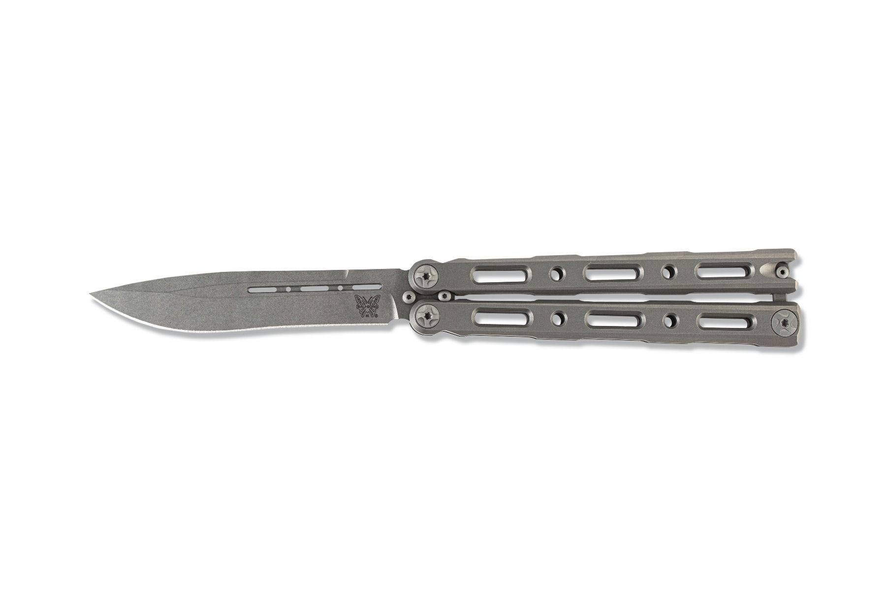 THE BENCHMADE KNIFE COMPANY SHOWS OFF NEW BILLET TITANIUM BALI-SONG ...