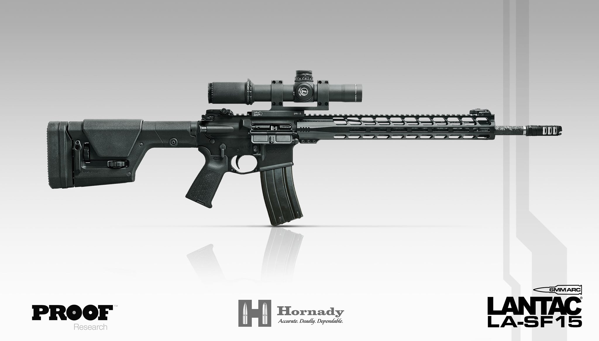 LANTAC USA SHOWS SUPPORT FOR THE HORNADY 6mm ARC WITH NEW LA-SF15 RIFLE