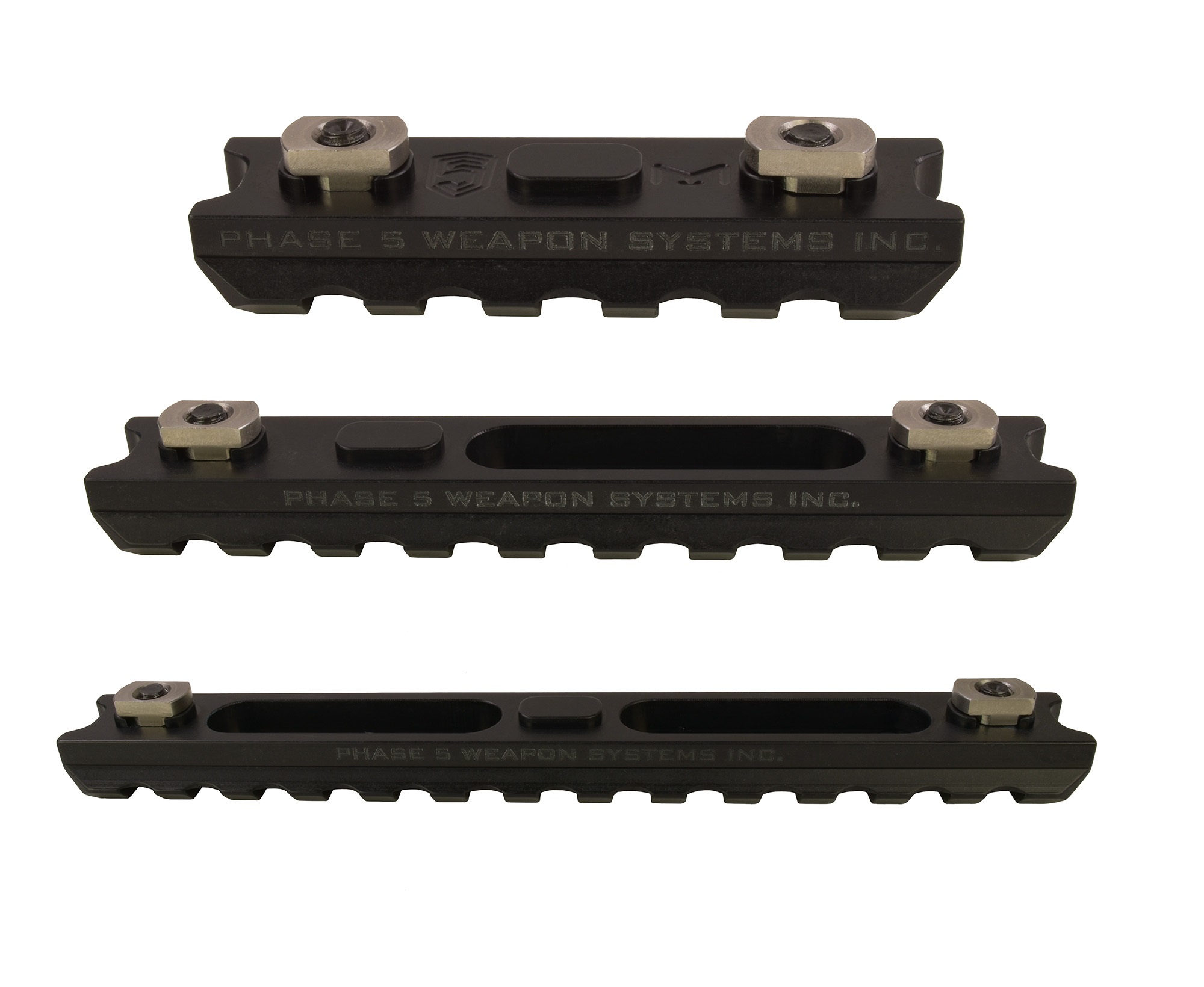 PHASE 5 WEAPON SYSTEMS RELEASES NEW MLOK PICATINNY RAIL SECTIONS