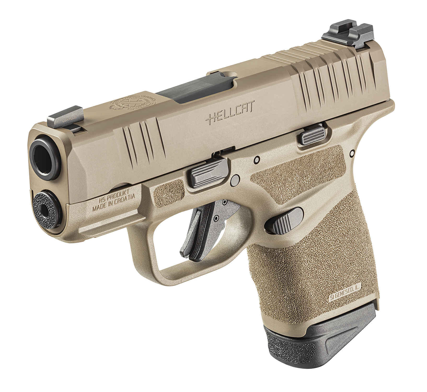 SPRINGFIELD ARMORY RELEASES NEW DESERT FDE HELLCAT