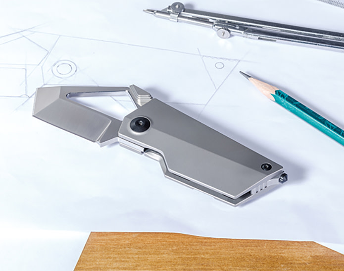 KIZER CUTLERY DEBUTS THE CYBER BLADE FUTURISTIC EDC POCKET KNIFE