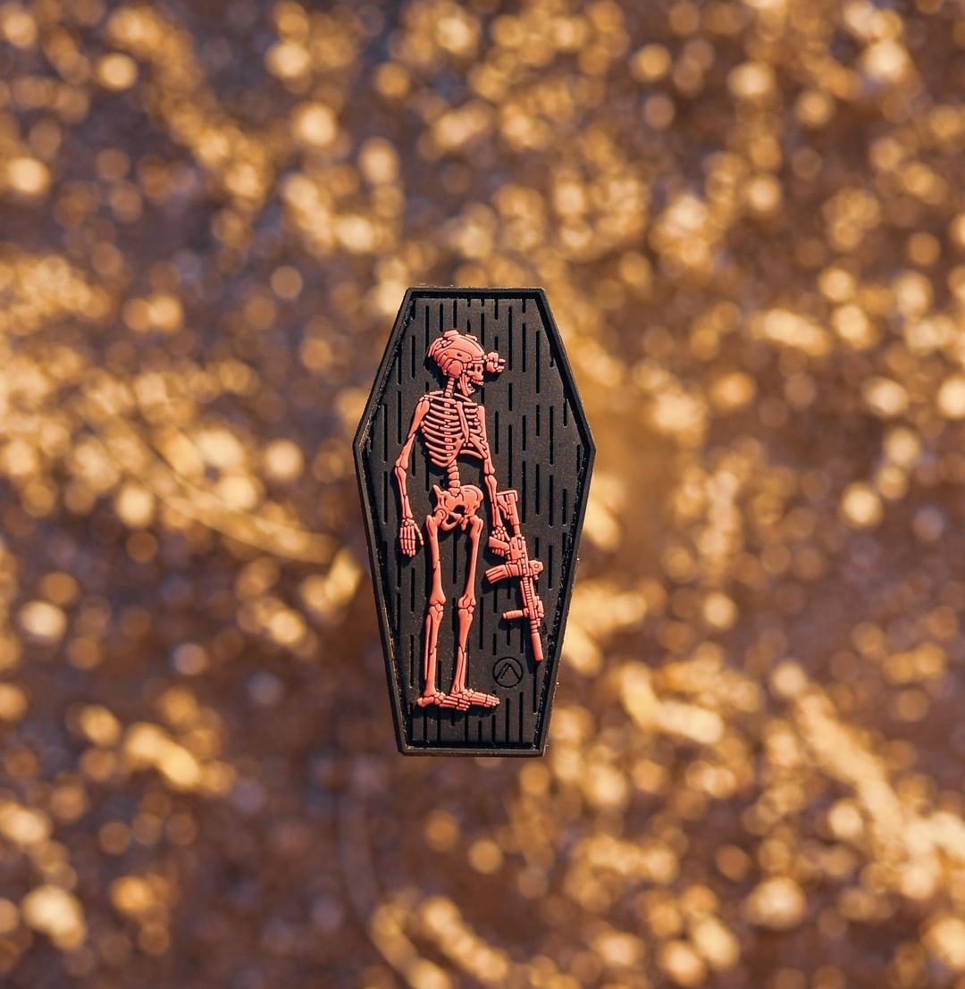 PROJEKT MONARK LAUNCHES NEW RED KNOX KNIGHT 2.0 PVC PATCH