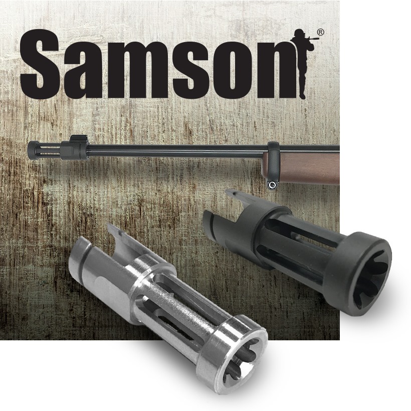 SAMSON MANUFACTURING SHOWS SUPPORT FOR THE RUGER 10/22 WITH NEW FLASH HIDER