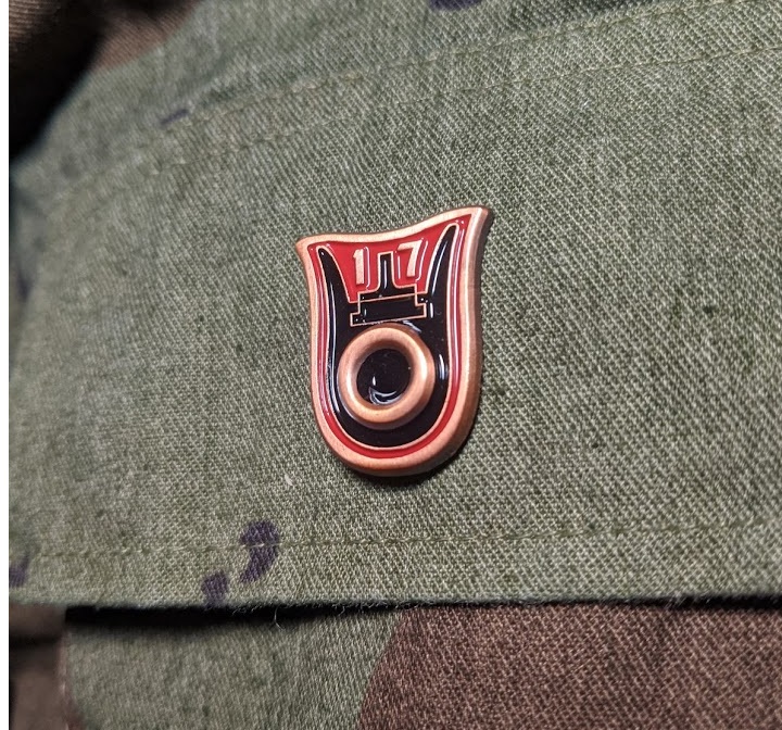 BADGERHOUND SUPPLY SHOWS OFF NEW FINNISH RIFLE COMPANY ENAMEL PIN