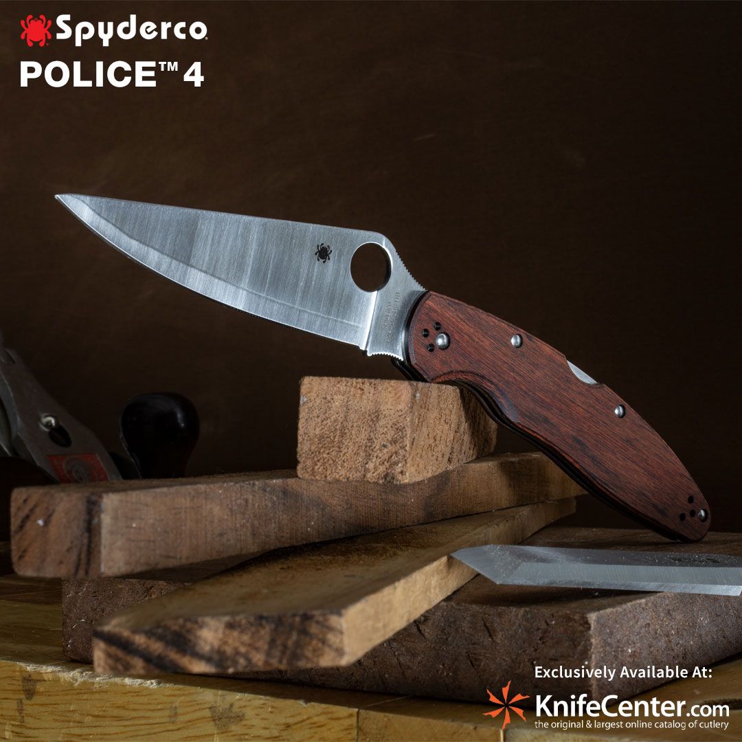 SPYRDERCO TEAMS UP WITH KNIFECENTER TO SHOW OFF NEW SPYDERCO POLICE 4 ...