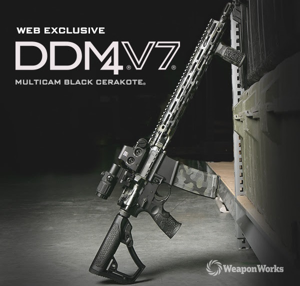 DANIEL DEFENSE SHOWS OFF LIMITED EDITION DDM4 V7 MULTICAM BLACK WEB ...