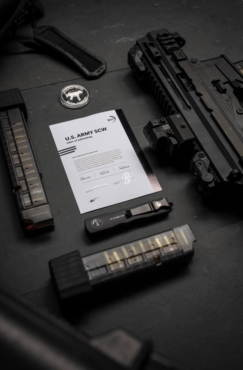 MICROTECH KNIVES TEAMS UP WITH BRUGGER & THOMET APC9K PRO COMMEMORATIVE ...