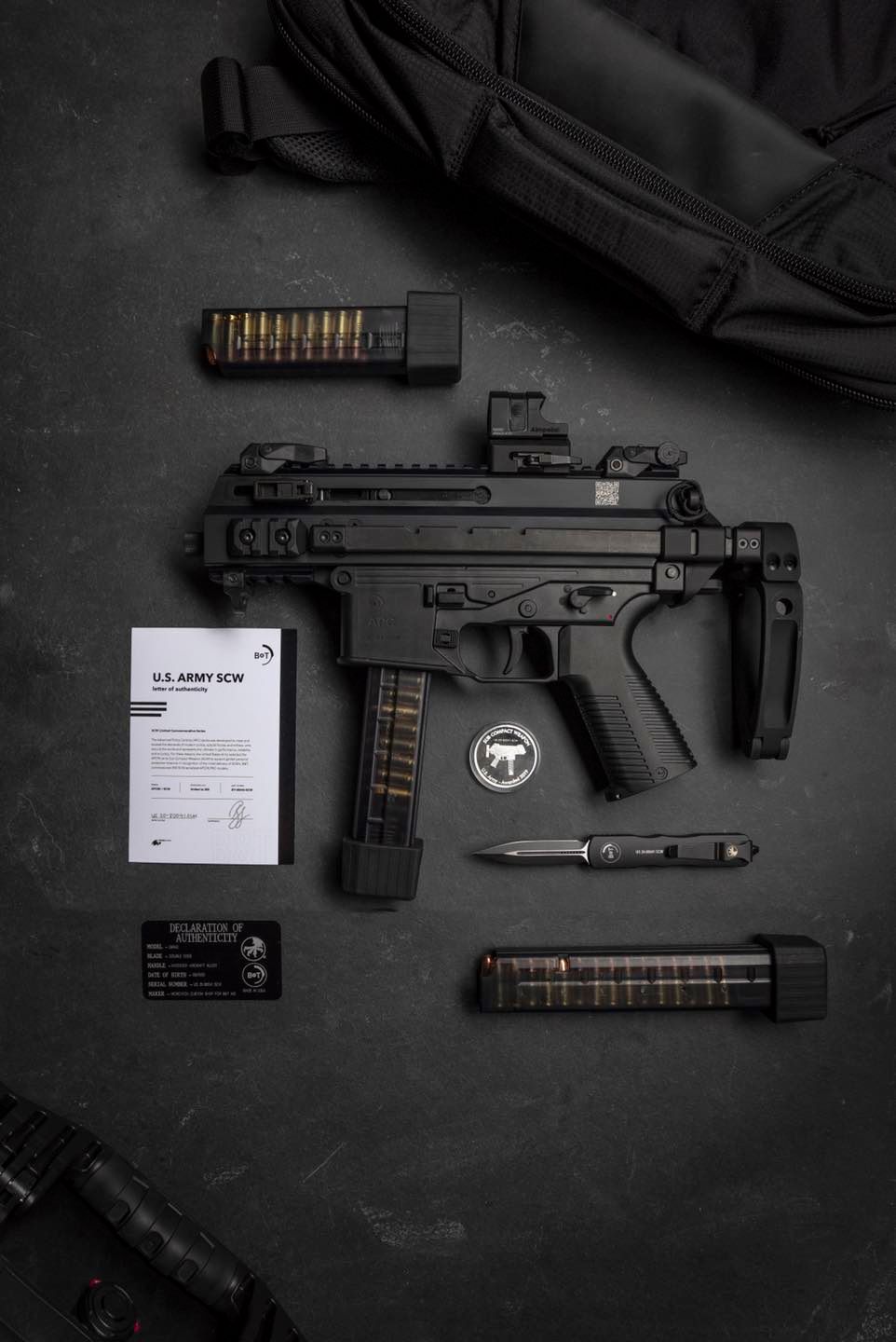 MICROTECH KNIVES TEAMS UP WITH BRUGGER & THOMET APC9K PRO COMMEMORATIVE ...